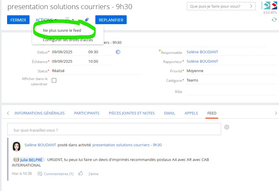 How to Unfollow a feed in Freedom | Community Creatio